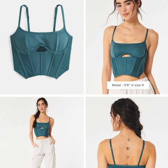 Gilly Hicks | Tops | Gilly Hicks Workout Bustier Top | Poshmark